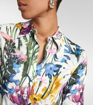 Stella McCartney Floral Print Shirt