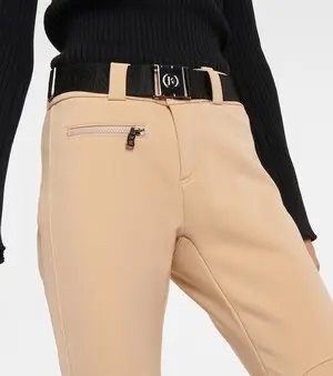 Bogner Madei Mid-rise Slim Ski Pants - Neutrals