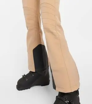 Bogner Madei Mid-rise Slim Ski Pants - Neutrals