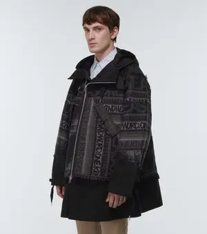 Sacai X Eric Haze Jacquard Jacket