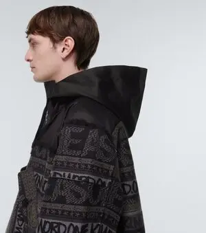 Sacai X Eric Haze Jacquard Jacket