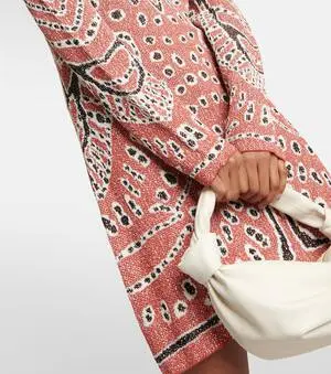 Altuzarra Leone Jacquard Mini Dress In Henna Jacquard