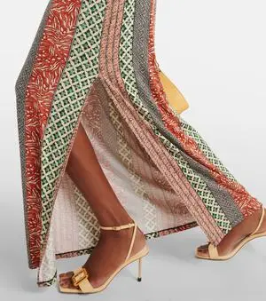 Diane Von Furstenberg Annabelle Printed Jersey Maxi Dress