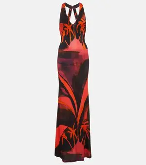 LOUISA BALLOU High Sea Printed Maxi Dress - Multicoloured