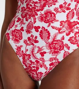 Melissa Odabash Maui Floral Print One-piece Swimsuit