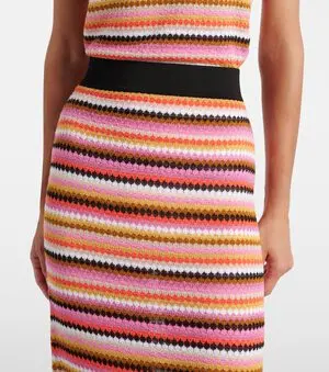 Missoni Cotton-blend Midi Skirt
