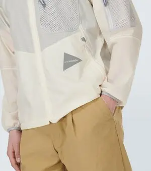 AND WANDER Ripstop Hooded Jacket