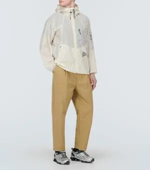 AND WANDER Ripstop Hooded Jacket