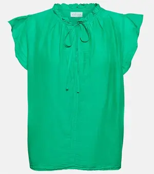 Velvet By Graham & Spencer Frill Blouses