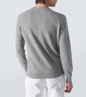 Zegna Cashmere Crew Neck Sweater - Grey