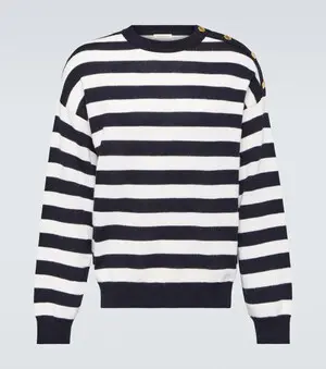 Valentino Garavani Striped Sweaters For Men