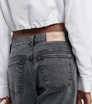 7 For All Mankind Low-rise Straight-leg Jeans