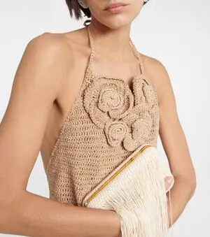 Magda Butrym Crochet Cotton-blend Minidress