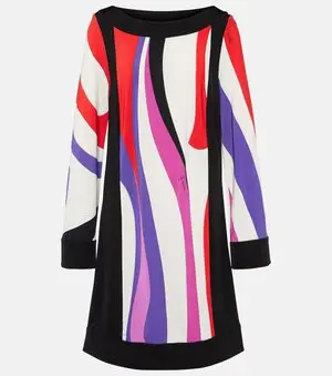 Emilio Pucci Marmo Minidress - Multicoloured