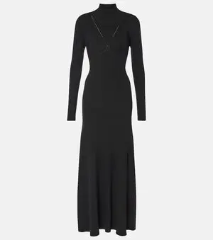 Staud Obsidian Maxi Dress - Black