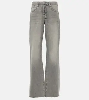 7 For All Mankind Tess High-rise Wide-leg Jeans
