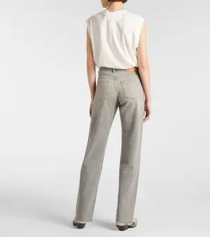 7 For All Mankind Tess High-rise Wide-leg Jeans