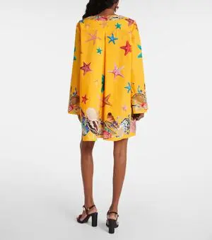 Dolce & Gabbana Capri Printed Cotton Tunic