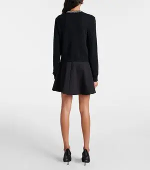 Giambattista Valli Sequined Wool Cardigan
