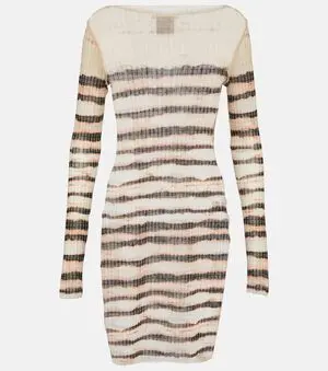 JEAN PAUL GAULTIER Striped Mini Dress