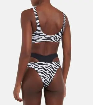 REINA OLGA Theresa Animal Print Swimsuit