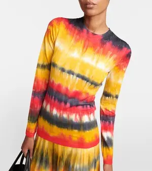 Gabriela Hearst Miller Tie-dye Cashmere Sweater