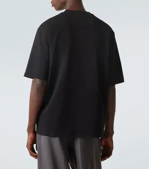 AMI Paris De Coeur Cotton Jersey T-shirt - Black