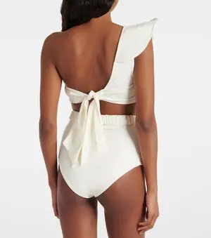Johanna Ortiz High-rise Bikini Bottoms With Detachable Belt