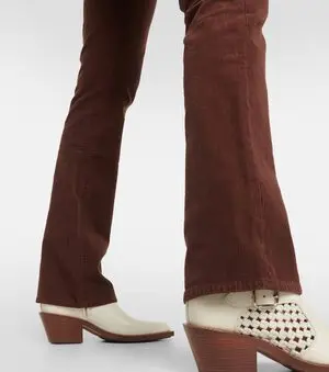 7 For All Mankind Mid-rise Flared Jeans