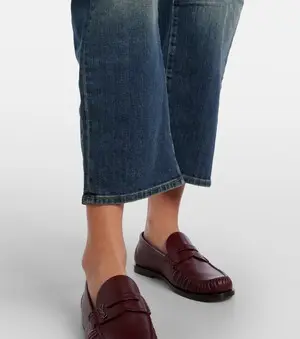 NILI LOTAN Emerson Mid-rise Jeans In Classic Wash