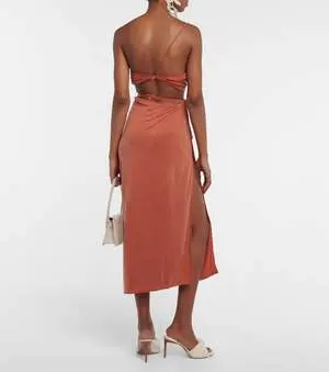 Jacquemus La Jupe Espelho Jersey Midi Skirt