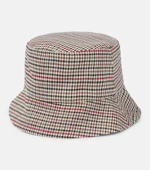 Ruslan Baginskiy Checked Bucket Hat