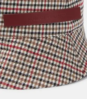 Ruslan Baginskiy Checked Bucket Hat