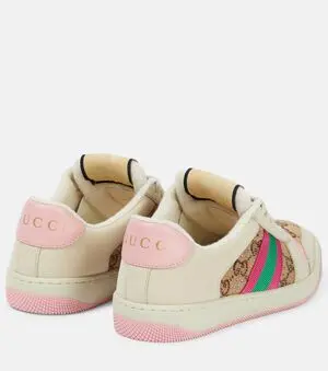 Gucci Screener Leather Sneakers