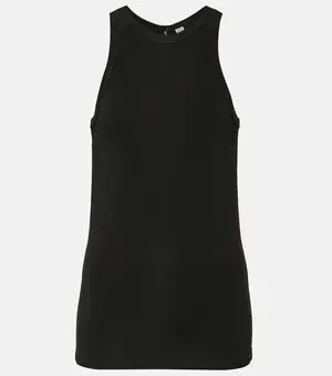 TOTEME Ribbed Jersey Tank Top