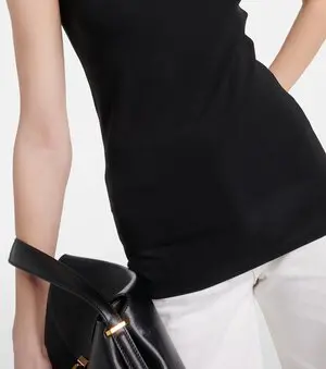 TOTEME Ribbed Jersey Tank Top