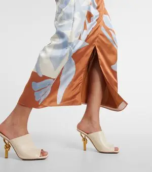 SIR. Sorrento Printed Silk Wrap Skirt