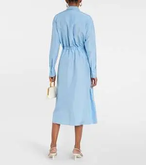 Dorothee Schumacher Silk Midi Shirt Dress