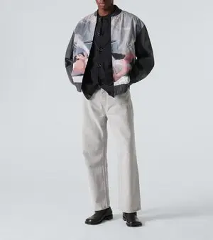 Undercover X Helen Verhoeven Printed Bomber Jacket