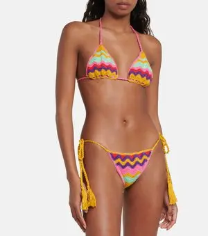 Anna Kosturova Crochet Cotton Bikini Bottom