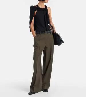 TOTEME Cotton-blend Jersey Tank Top