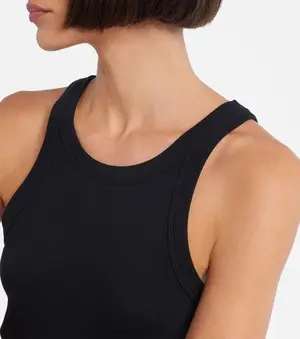 TOTEME Cotton-blend Jersey Tank Top