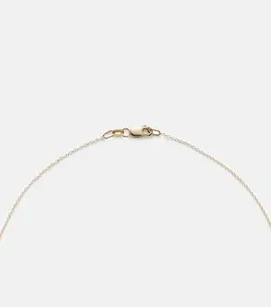 Ileana Makri 18kt Yellow Necklace With Emerald And Diamonds