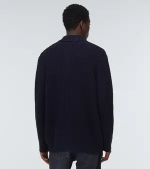 Our Legacy Big Piquet Ribbed-knit Cotton Sweater