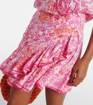 Poupette St Barth Printed Minidress