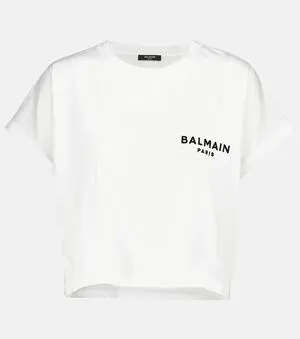 Balmain Logo T-shirt - White