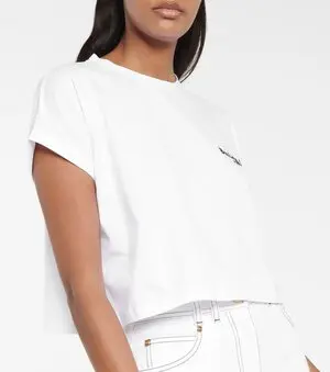 Balmain Logo Cotton T-shirt
