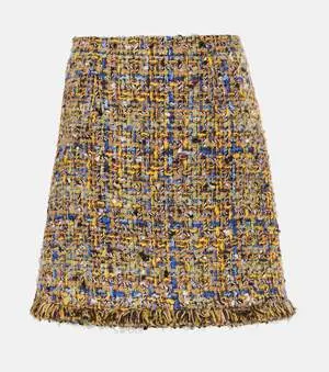 Etro Tweed Mini Skirt - Multicoloured