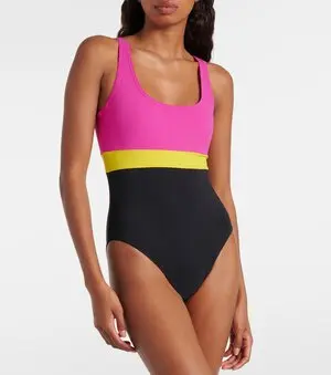 KARLA COLLETTO Colorblock Swimsuit