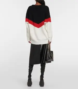 Stella McCartney Casentino Wool-blend Sweater - Multicoloured